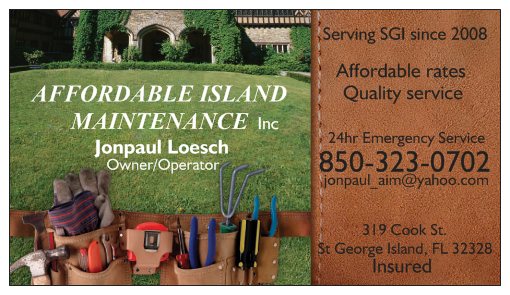Affordable Island Maintenance Inc. - Apalachicola, St. George Island ...